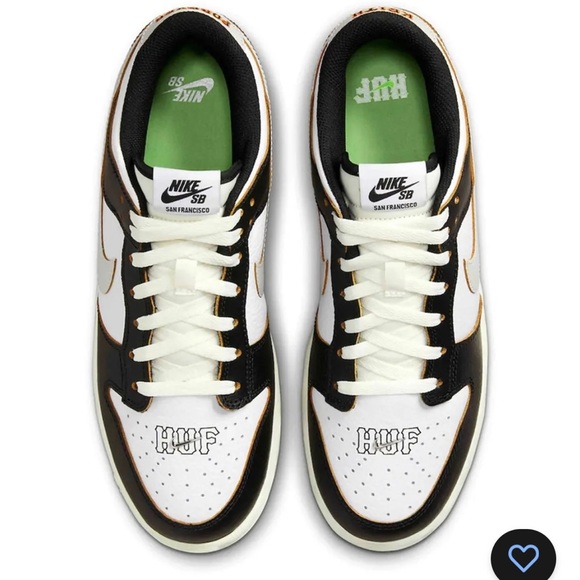 Nike | Shoes | Nike Sb Dunk Low X Huf San Francisco Mens 7 | Poshmark
